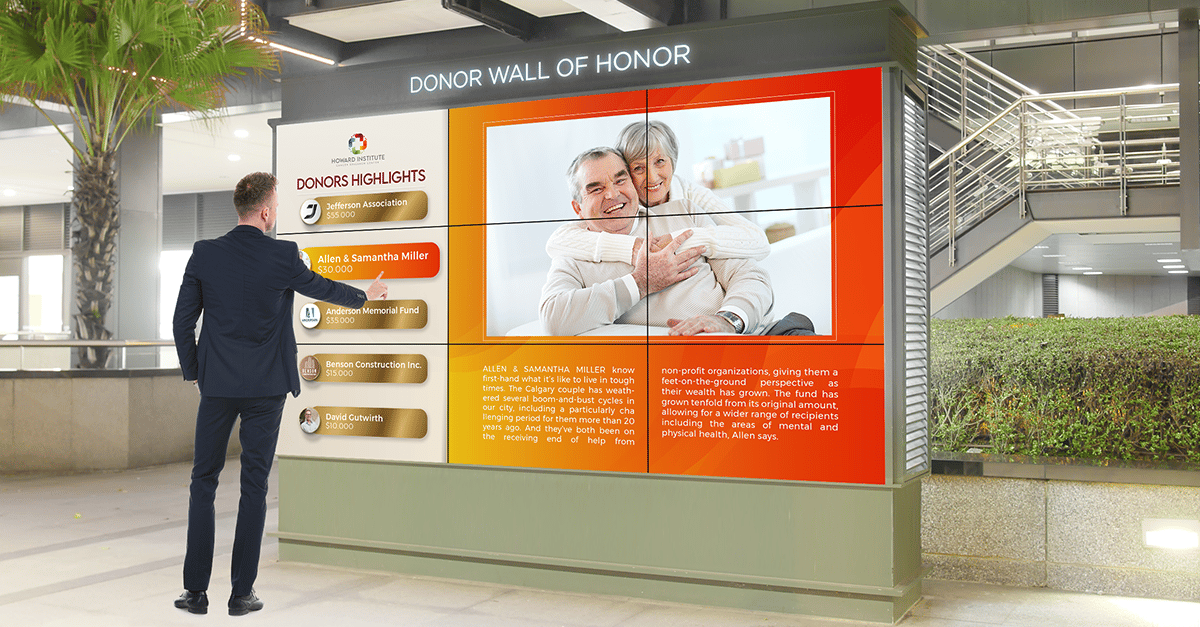 Digital Donor Recognition Walls – What to Know